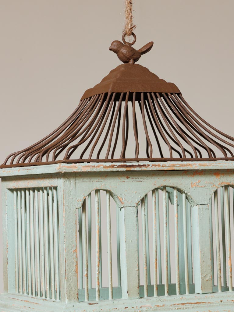 Cage bois Cottage large | Retrodeco.fr