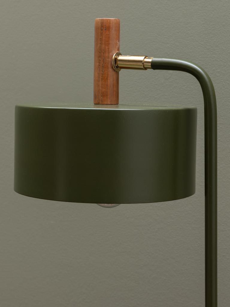 Lampe de bureau verte Olive | Retrodeco.fr