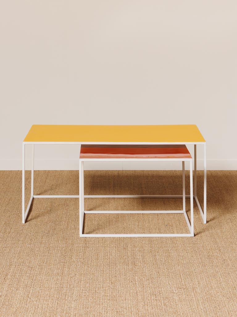 Set de 2 tables basses Palm Spring Chehoma | Retrodeco.fr