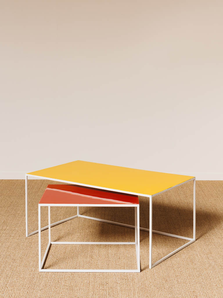 Set de 2 tables basses Palm Spring Chehoma | Retrodeco.fr