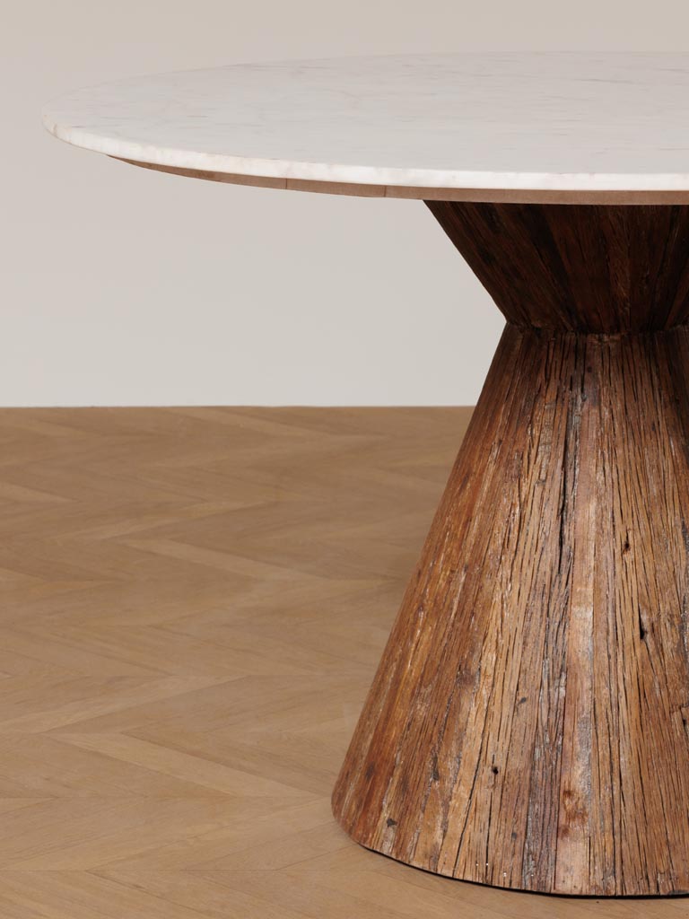 Table à dîner ronde Alba Chehoma | Retrodeco.fr