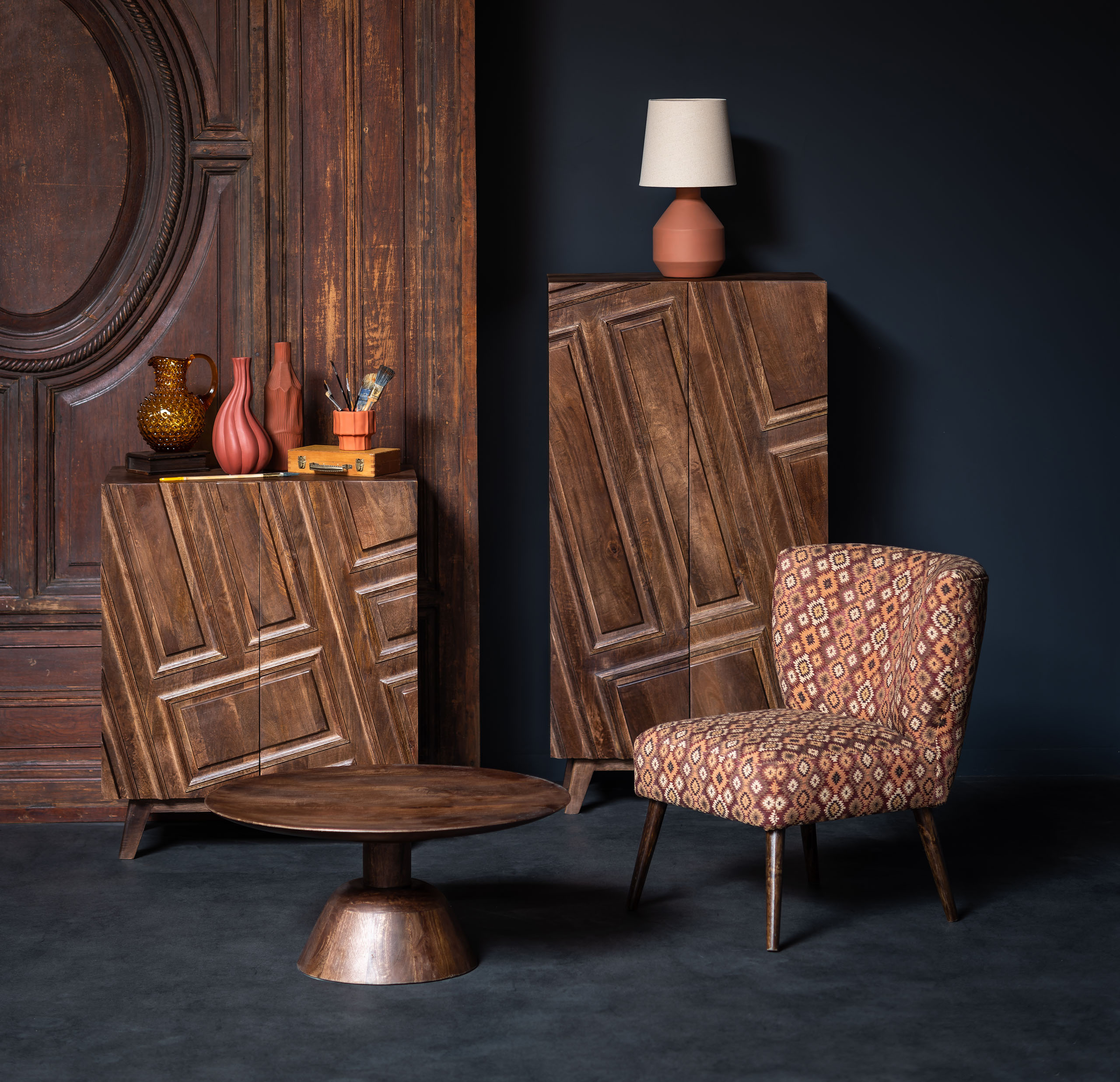 Table basse manguier Everdel | Retrodeco.fr