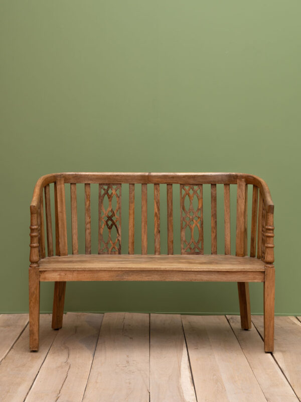 Banc bois naturel Alcazar déco campagne Chehoma | Retrodeco.fr