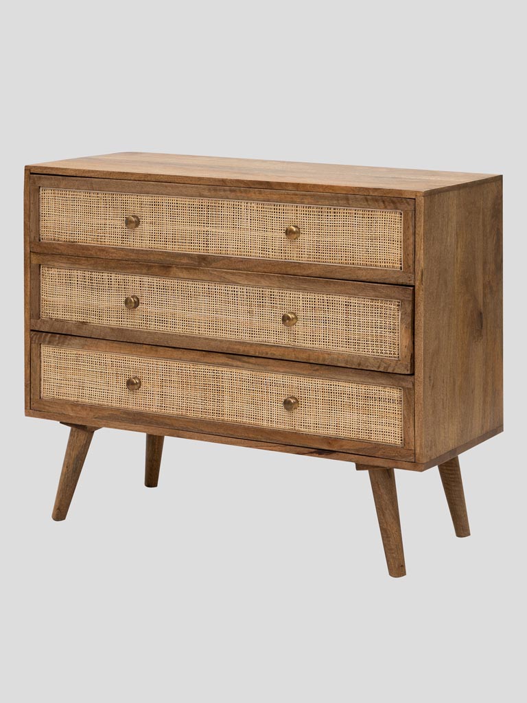 Commode 3 tiroirs Alta Chehoma | Retrodeco.fr