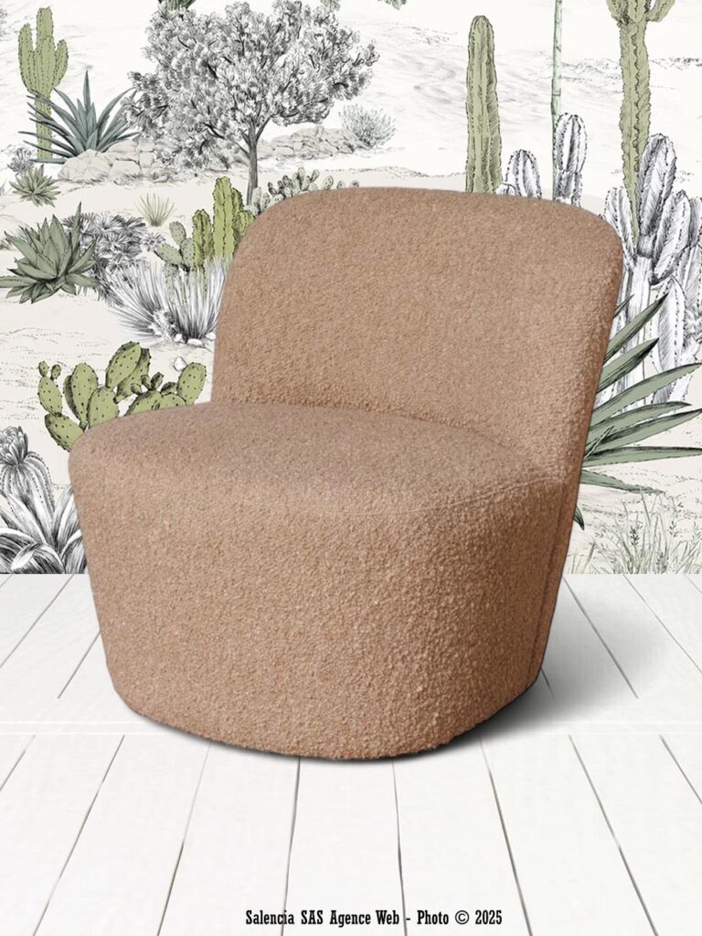 Fauteuil cuir Homy | Retrodeco